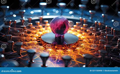 Tunneling Atom Movement Stock Illustration 318226918