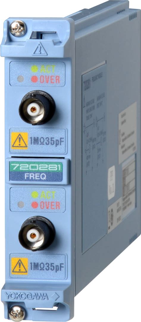 Yokogawa 720281 Frequency Module Instru Measure