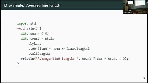 D Programming Language Youtube