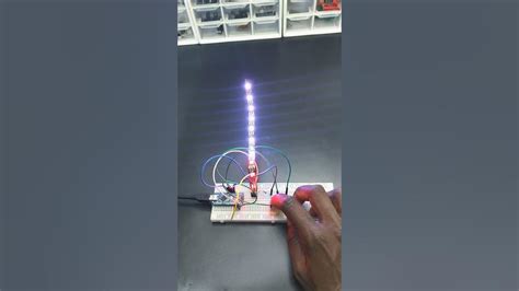 How To Control Neopixel Led Strip Using Arduino And Buttons Shorts