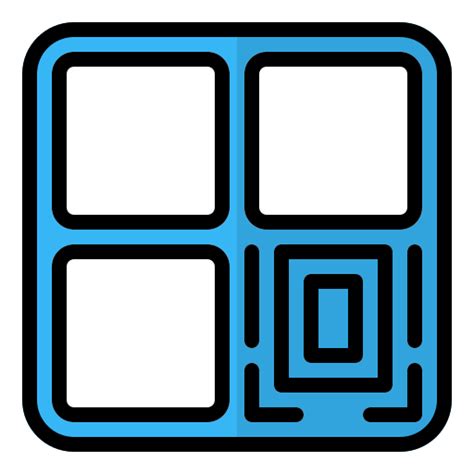 Qr Code Generic Outline Color Icon