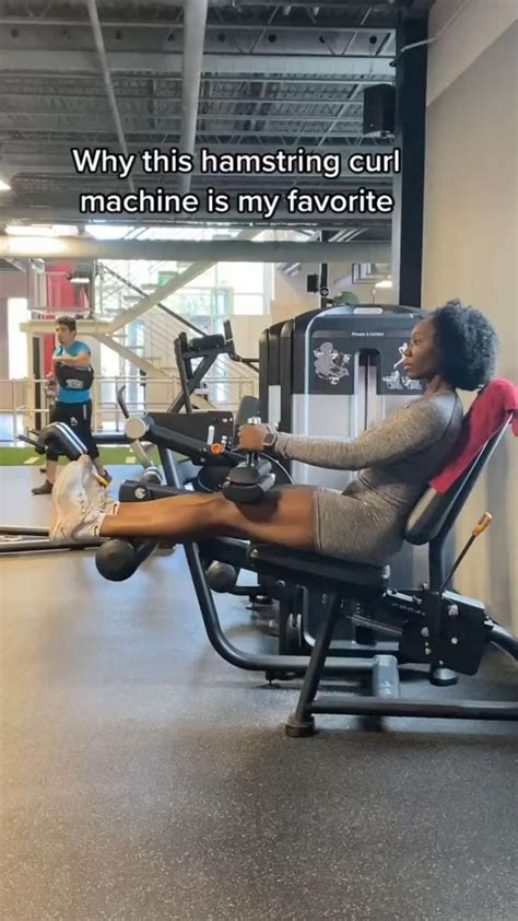 The Best Hamstring Curl Machine Gym Workouts Hamstring Workout Full