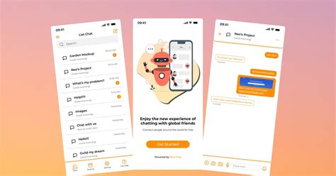 ai chat bot app ux and ui kits ft ui and uiux envato
