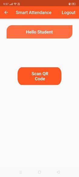 GitHub Anushad QR Code Based Attendance Management System A Mobile App For Attendance