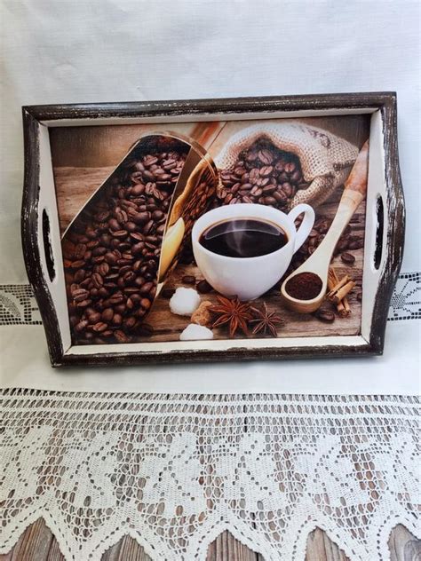 Поднос из дерева — цена 670 грн в каталоге Подносы Купить товары для дома и быта по доступной