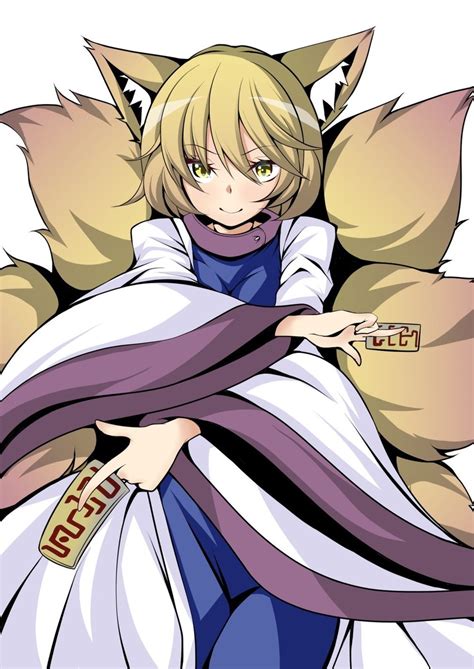 Yakumo Ran Touhou Drawn By Sunaguma Danbooru
