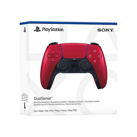 Sony Dualsense Volcanic Red Ps5 Accessories Ldlc