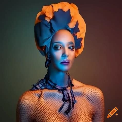 Femme Salamandre On Craiyon