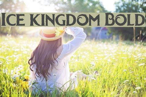 Ice Kingdom Bold Font