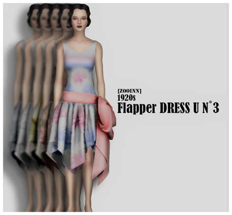 1920s 플래퍼 드레스 Usual N˚3 Ts4