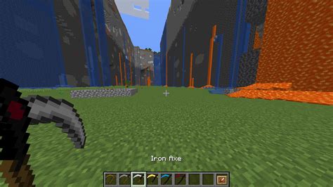 Scythe Insted Of Axe Minecraft Texture Pack