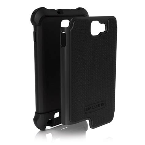 Ballistic Shell Gel Case For Samsung Galaxy Note Black