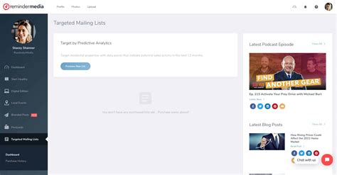 Targeted Mailing Lists Remindermedia