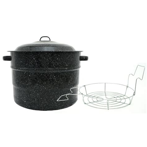 Murdochs Granite Ware 215 Qt Canner With Jar Rack