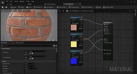Featured Blog Creation Of Parallax Occlusion Mapping Pom In Unreal Engine 5