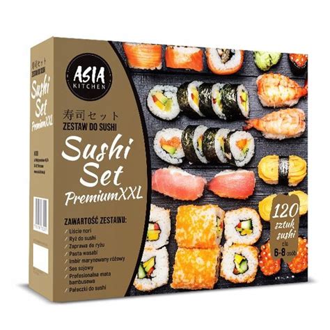 Zestaw Premium Asia Kitchen Do Sushi Xxl Dla 6 8 Osób 5903796783209