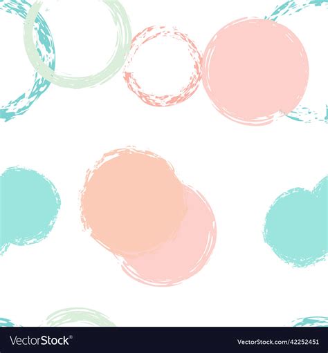 Polka Dot Pastel Royalty Free Vector Image Vectorstock