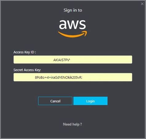 Cloudockit Aws Authentication Using Access Keys