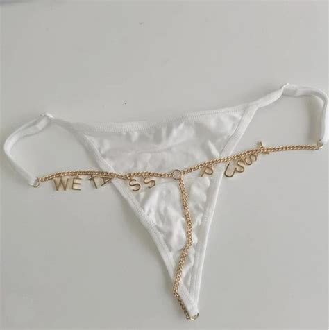 Sexy Waist Chain Custom Waist Chain Personalized Etsy