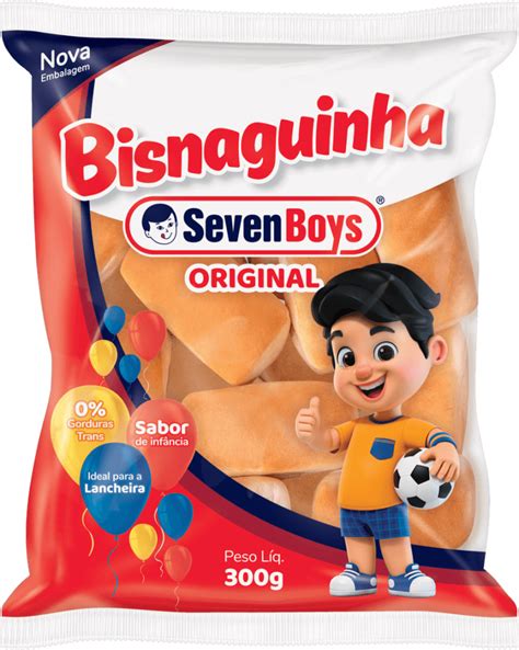 Pão Bisnaguinha Original Seven Boys Pacote 300g