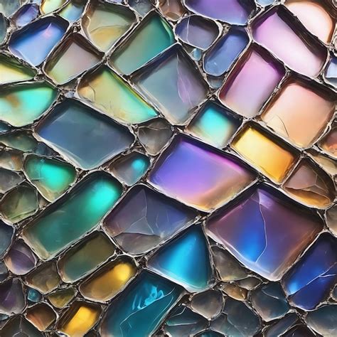 Premium Ai Image Glass Texture