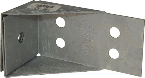 Decklok Bracket Hot Dip Galvanized Decking Hardware Star Fasteners Plus