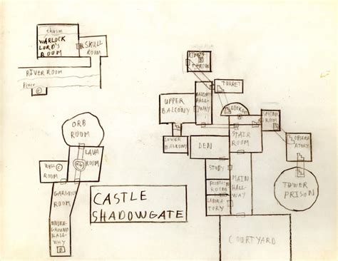 Maps For Shadowgate And Uninvited Gaming Pathology