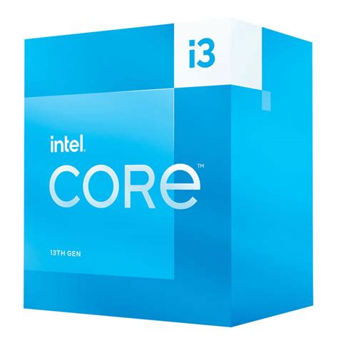 Intel Core I3 13th Gen 13100 4 Core 4 50ghz Raptor Lake Socket L Computer Mania