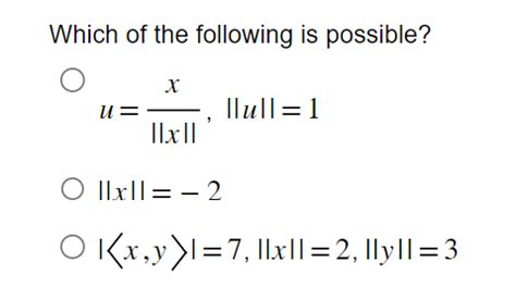 Solved Let X I I Find X The Euclidean Norm Of Chegg Com