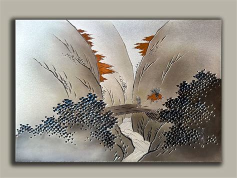 Yahooオークション 鈴木美彦 四季図額 海野勝珉門下