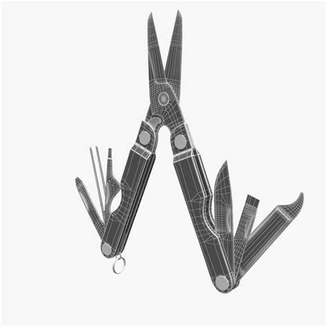 Multi Tool Pocket Knife Multi D Model