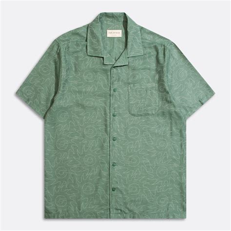 Stachio Shirt Sun Swirl Jacquard Far Afield