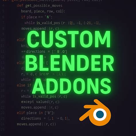 Develop Blender Addons And Python Automation Scripts By Nightcitydevs