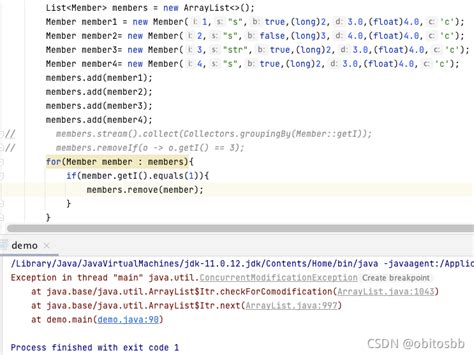 在增强for循环中边遍历边删除使用增强for循环进行遍历时可以安全地删除元素 标记 Csdn博客