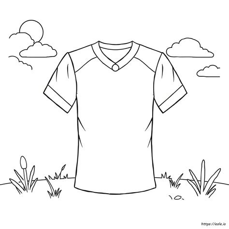 Design Your Own Jersey Coloring Page