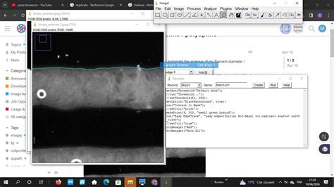 Automated Edge Detection As Spline Polyspline Image Analysis