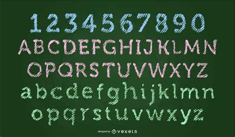 Scribble Font Vector Download