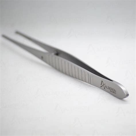 Gillies Dissecting Forceps Straight 1×2 Teeth Alberon