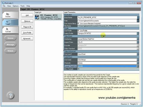 Tutorial Convertendo Vídeos Com O Procoder 3 Youtube