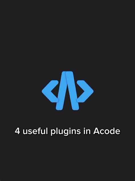 Useful Plugins 🗿👍 Code Coding Fypシ゚viral Ngoding Plugins Acode Youtube