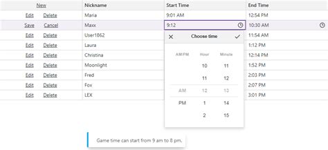 Dxtimeeditsettingsscrollpickerformat Property Blazor Devexpress Documentation