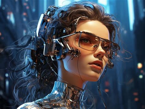 Premium Ai Image Cybernetic Augmentations Technological Advancements