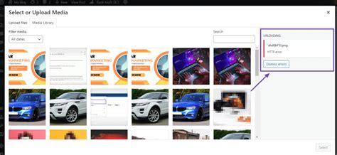 How To Easily Fix Wordpress Error When Uploading Images Rank Math