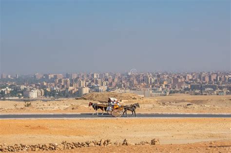 Giza Necropolis Archaeological Site Featuring The Great Pyramids The Sphinx And Great Pyramid