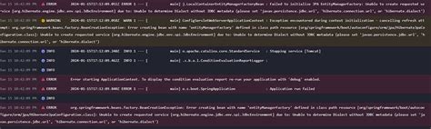 Error Occurred During Spring Boot Deployment Render