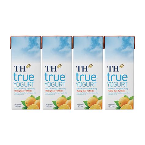 S A Chua U Ng Th True Milk H Ng Cam Ml L C H P