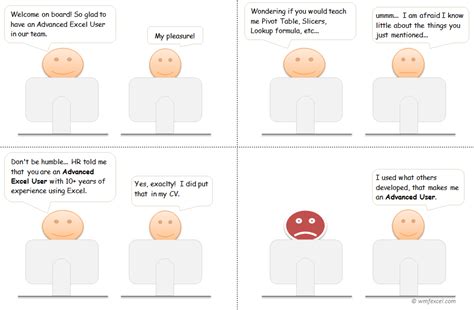 Excel Humor 3 Advanced User Wmfexcel