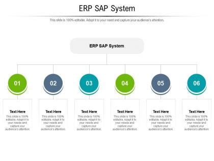 Sap ERP PowerPoint Presentation And Slides PPT Presentation SlideTeam