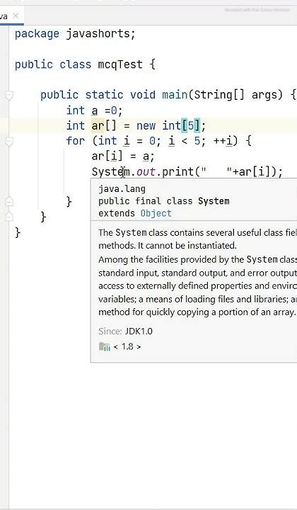 22java Interview Question Find The Output Mind Blowing Java Question In Hindi Shorts