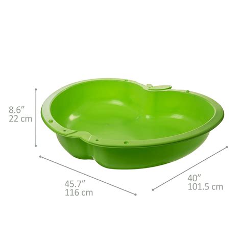 Large Apple Pool Sandpit Starplast